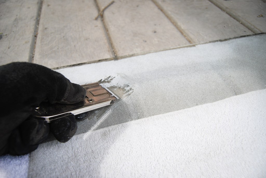 Step 2 – How to remove old glazing – Under New Management