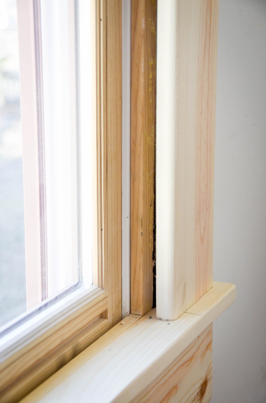 Lucy’s built-in bed and window trim – Under New Management